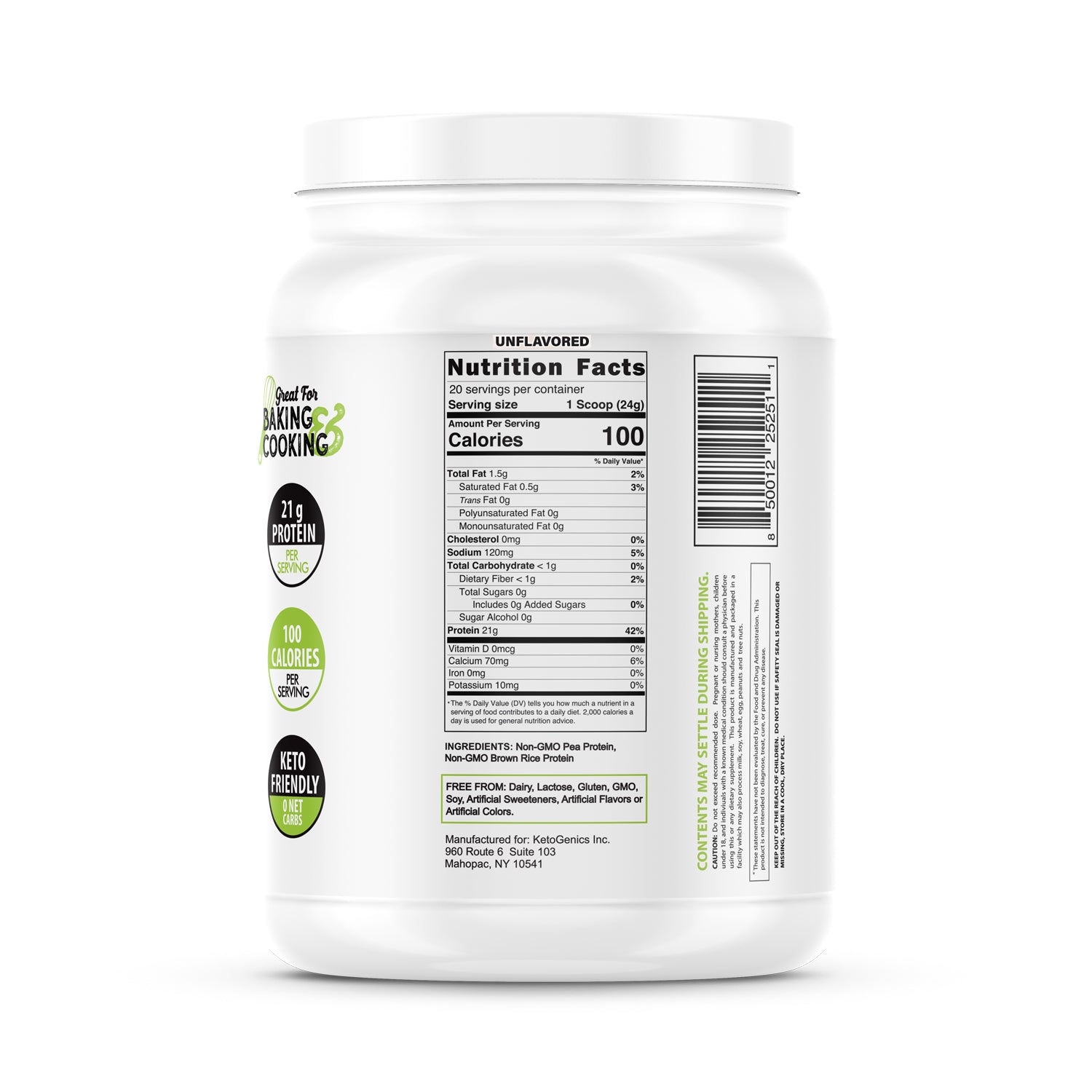 Unflavored Protein Powder - Unflavored and Unsweetened Protein Powders ...